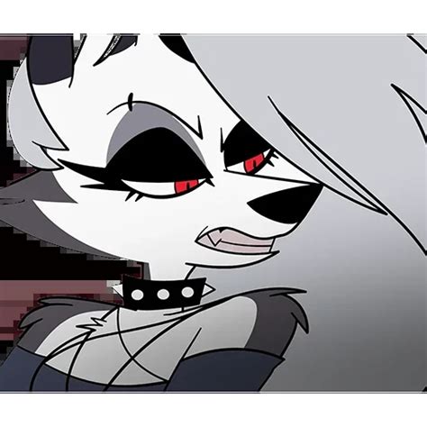 Стикеры телеграм Loona Helluva Boss Loonabyraja