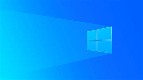Windows 10 Logo 简约4k电脑壁纸 壁纸爱好者