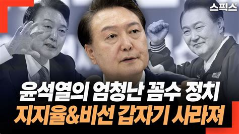 지지율 23 대통령실 비선 조직 언론에서 사라지게 한 윤석열 대단한 꼼수의 정체 Youtube