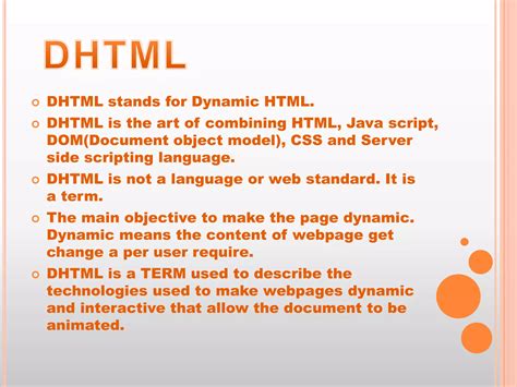 Static And Dynamic Webpage PPTX