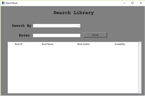 Library Management System Project In Python With Source Code