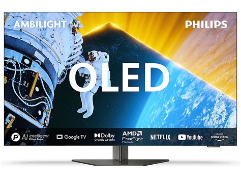 PHILIPS 42OLED809 OLED 4K Ambilight TV (Flat, 42 Zoll / 106 cm, OLED 4K ...