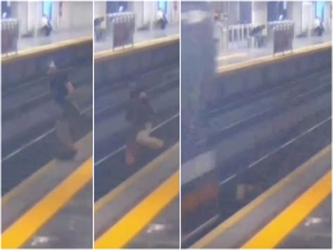 VIDEO Hombre se arroja al tren ligero en la línea de Guadalajara Jalisco Rojo