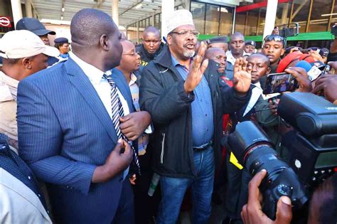 Miguna Miguna Attends Mashujaa Day Celebrations At Uhuru Gardens