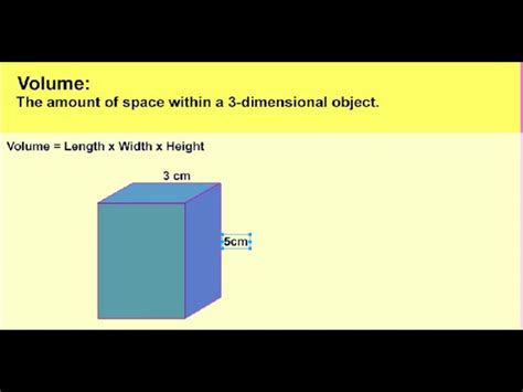 Volume Of An Object