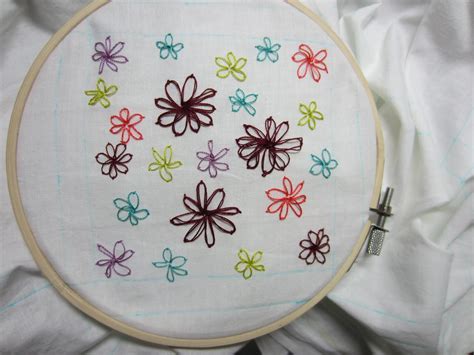 Embroidery Take It Easy With Lazy Daisy Stitch Create Whimsy