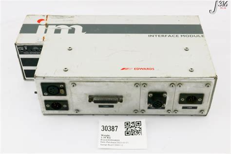 30387 Edwards Iq Tool Interface Module A52844480 J316gallery