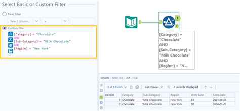 how to filter one or multiple values in alteryx