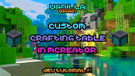 Custom Crafting Table In Mcreator Dev Tutorial 1 Youtube