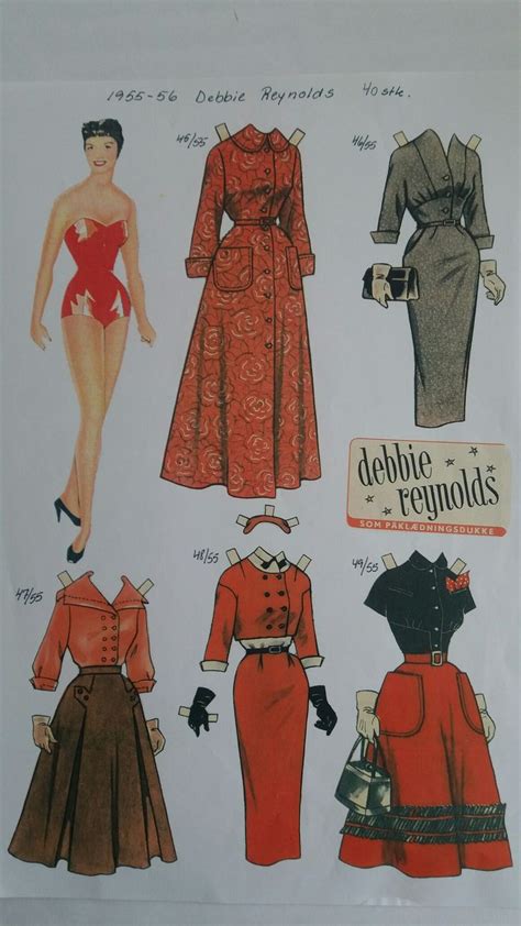Paper Dolls Book Vintage Paper Dolls Dolls Film Debbie Reynolds