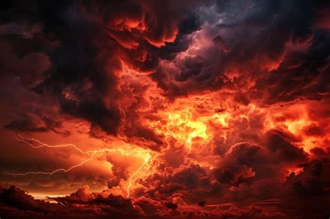 A Cloud Of Lightning Is In The Sky And The Cloud Cover Is About To Be