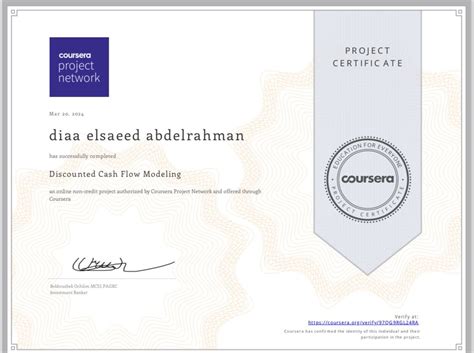 Completed Cash Flow Modelling Course Diaa Elsaeed Cma P1 Posted On