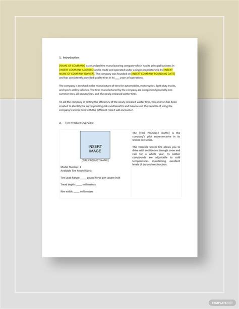 Free Risk Analysis Templates Editable And Printable