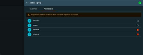 V Unable To Remove Permissions From Group After Setting It Issue OpenCTI