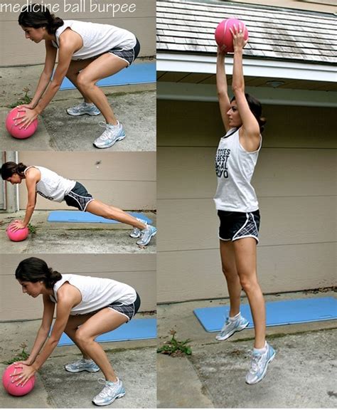 Medicine Ball Burpee Medicine Ball Workout Effective Ab Workouts