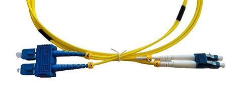 Cordão Óptico Duplex LC UPC x SC UPC MM x M Monomodo ItaTech Especialista em Cordões