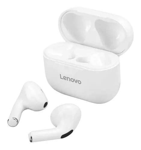 Fone De Ouvido In Ear Sem Fio Lenovo Livepods Lp Branco Parcelamento Sem Juros