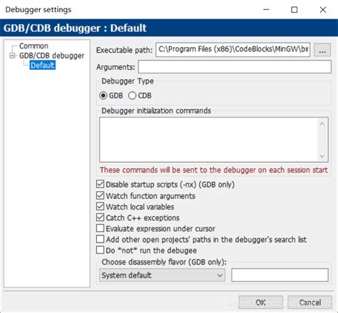 Codeblocks编译环境配置及调试问题codeblock中executable Path红色框 Csdn博客