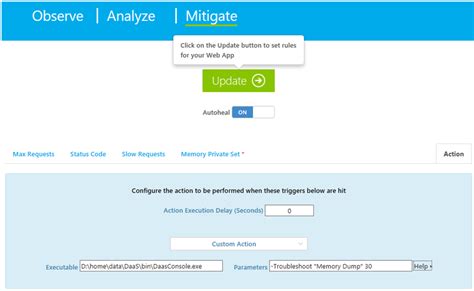 Create A Memory Dump Of Your App Service When It Consumes Too Much Memory The Best C