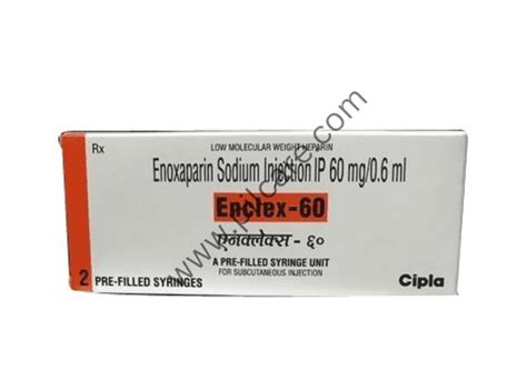 Enclex 60 Injection N Chimanlal Enterprises