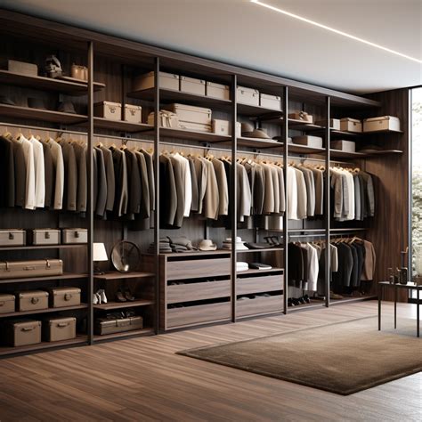 Vestidor De Pareja Señorial Diseño De Armario Para Dormitorio