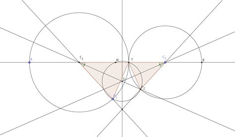 geometry circumcircle bisects the segment connecting the vertices of