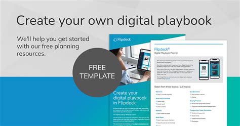 Free Sales Playbook Template Download