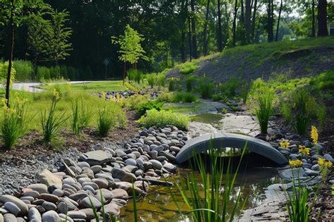 Premium Photo Integrating Green Infrastructure Into Stormwater S