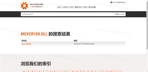 电脑缺少dll文件这个网站可以一键修复 夜雨聆风