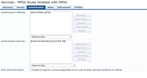 ClearPass MPSK Per Device Type With Profiling