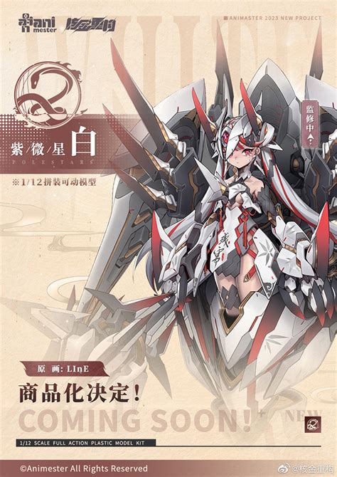 Animester 1 12 Polestars White Plastic Model Kit