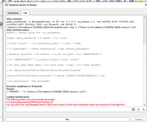 Rasterize In Qgis 316 Rqgis