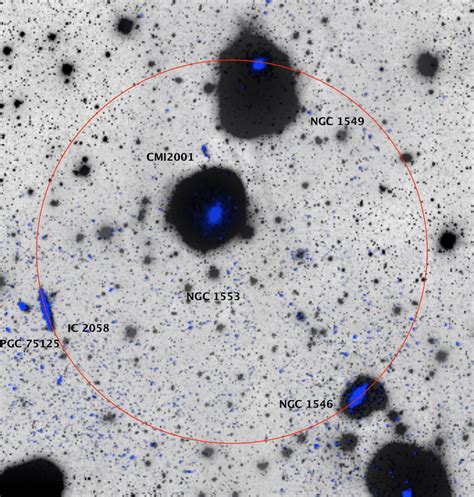 The Compact Group Scg 0414 5559 The Left Panel Shows The Colour