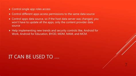 Android Content Provider Explained Ppt