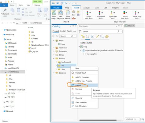 Solved Arcgis Pro Fails To Detect New Folders Created On Esri