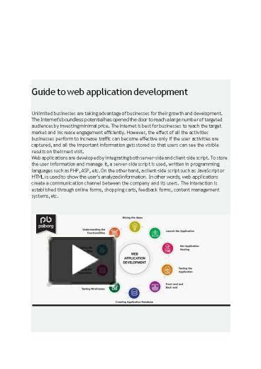 Ppt Web Application Development Powerpoint Presentation Free To