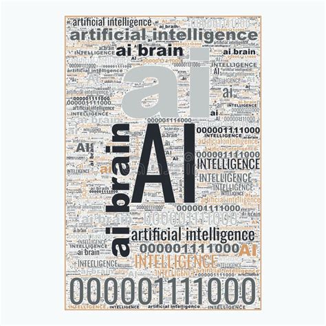 Ai Artificial Intelligence Brain Illustration Technology Quantum Computing Stock Illustration
