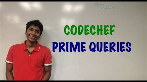 Codechef Prmq Segment Trees Youtube