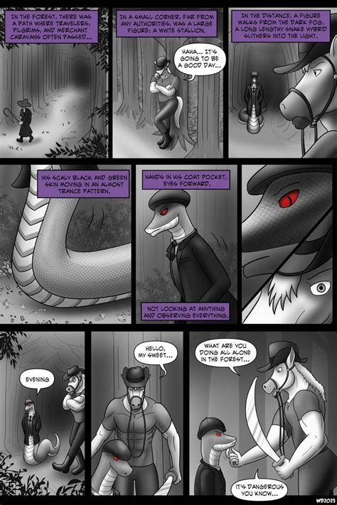 The Adventures Of The Python Detective Page 1 By Zaramosth On Deviantart