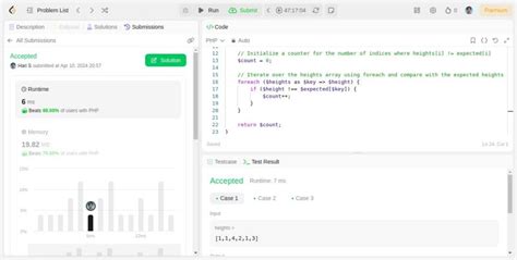Php Challenge Day 8 Sorting Heights Hari S Posted On The Topic