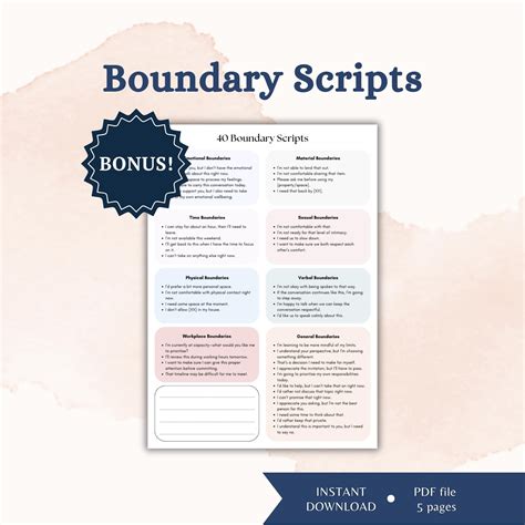 Boundary Setting Scripts Printable Flash Cards Boundary Setting Cards