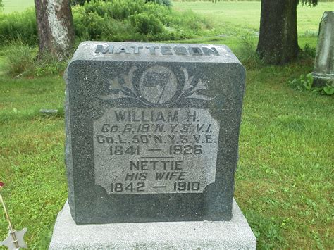 William Henry H Matteson 1841 1926 Find A Grave Memorial