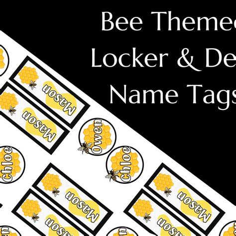 Bee Themed Classroom Etsy