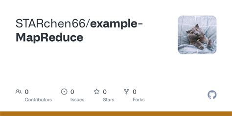 Github Starchen Example Mapreduce