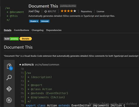 【vs Code】使用vs Code写js生成文档注释快捷键vscode Jsdoc注释 Csdn博客