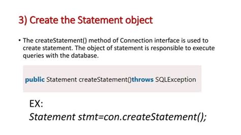 Java Database Connectivity With 5 Stepspptx