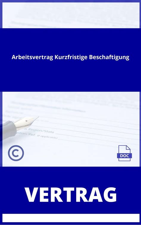 Vorlage Arbeitsvertrag Word