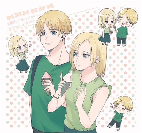 Aruani Annie X Armin In 2024 Attack On Titan Armin Attack