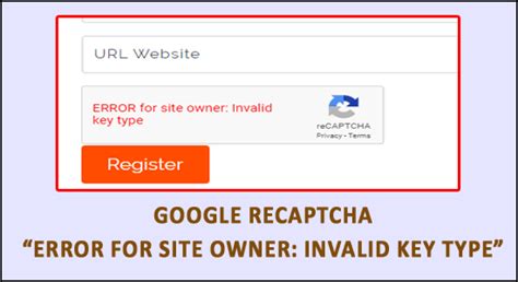 7 Quick Fixes For Error For Site Owner Invalid Key Type