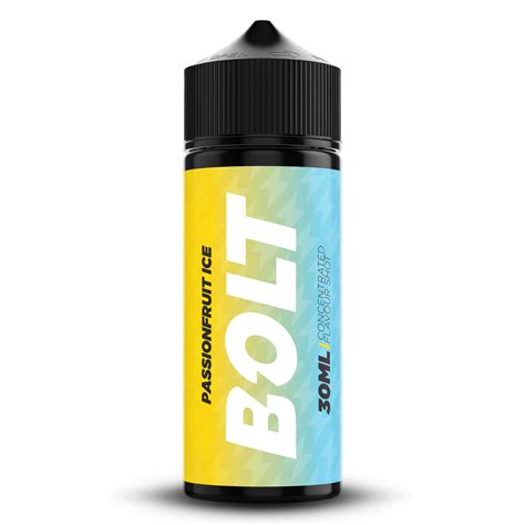 Bolt Passionfruit Ice Longfill Flavour Shot 30ml Vaperite